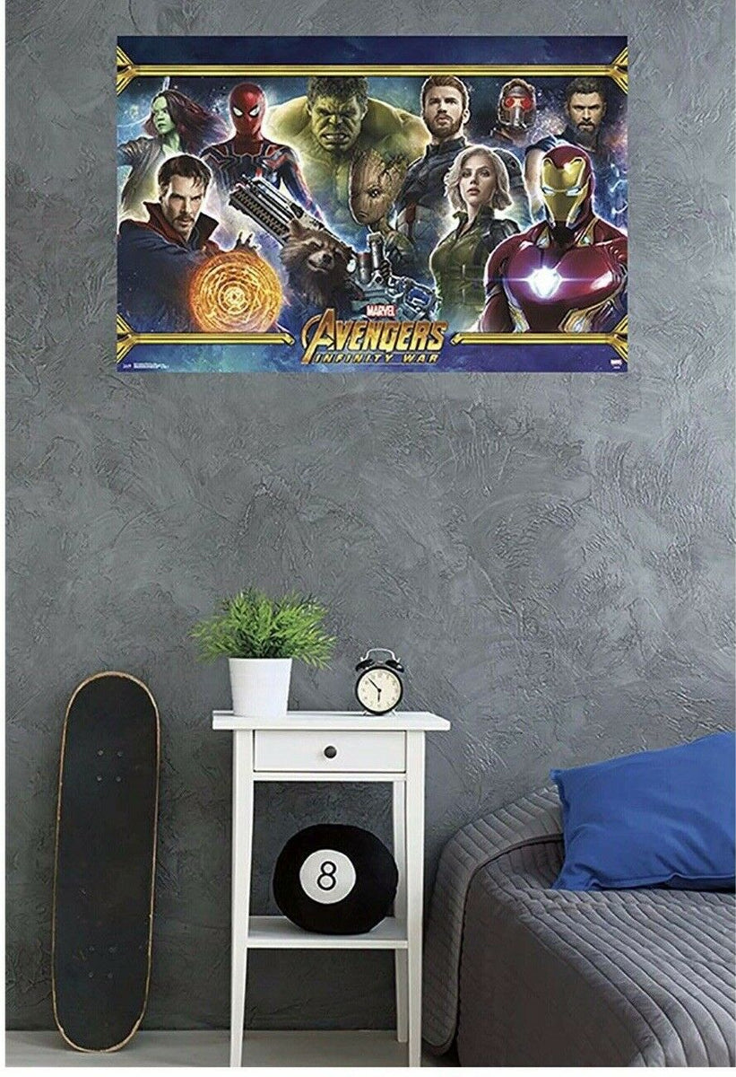 Avengers Infinity War - Team Wall Poster 22.375”x34” Trends Internatio ...