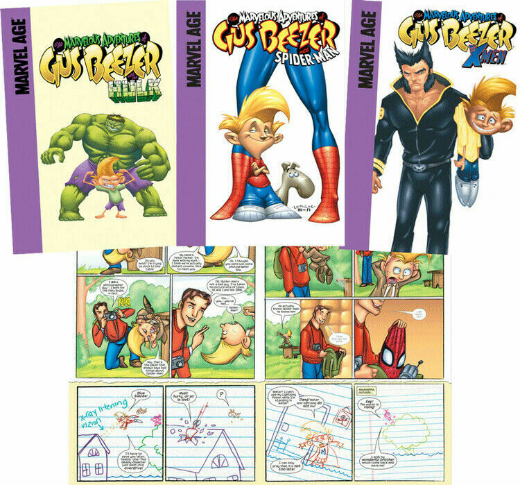 Marvel Age The Marvelous Adventures Of Gus Beezer With Hulk Graphic No ...